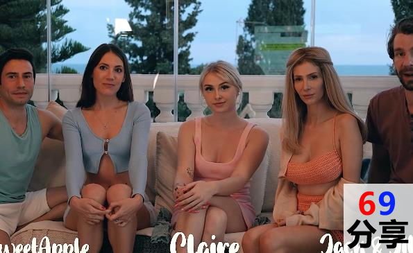 Jack and Jill五人派对，三女二男Orgy [1V-1.3G] - 69分享网